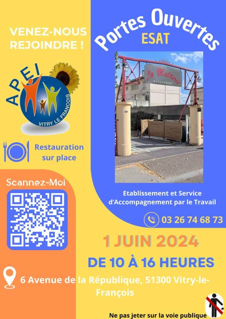 ESAT-Portes ouvertes - A.P.E.I Vitry le François